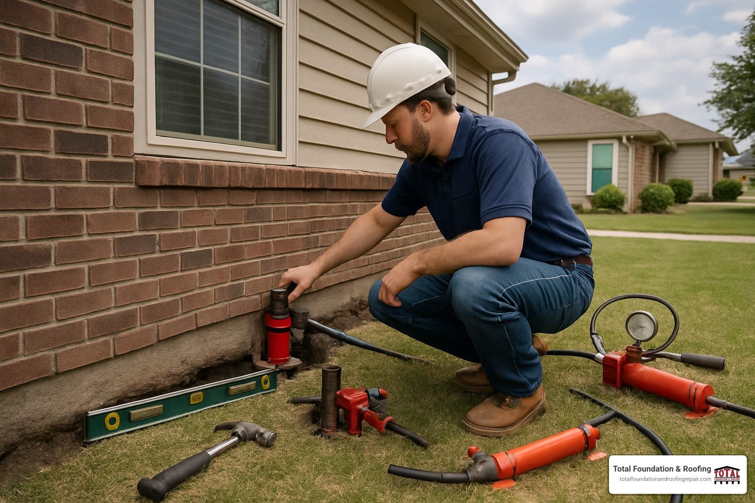 Don't Crack Under Pressure! Find Foundation Leveling Near You - Total ...