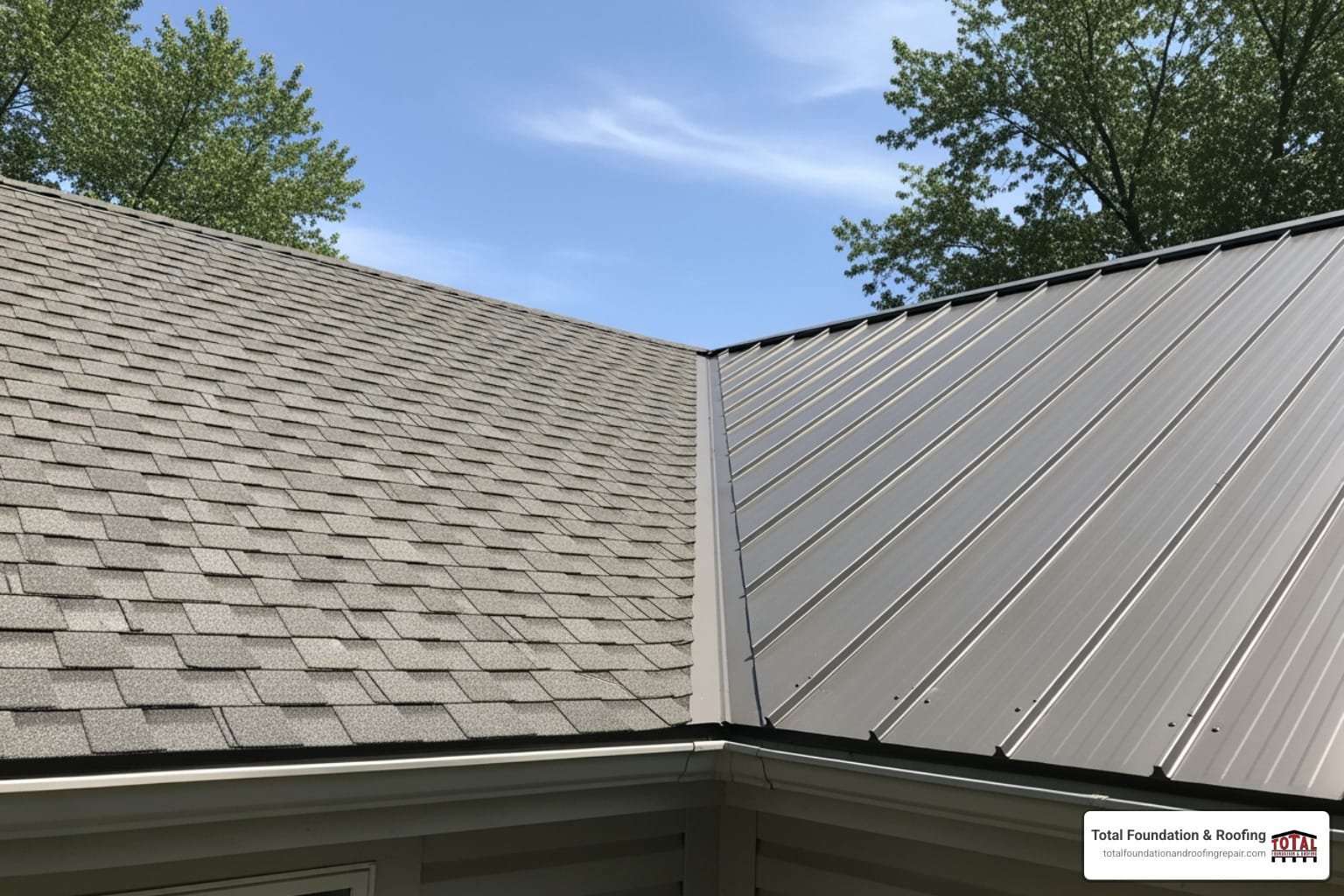 Metal Shingle Roofs: The Best of Both Worlds? - Total Foundation & Roofing