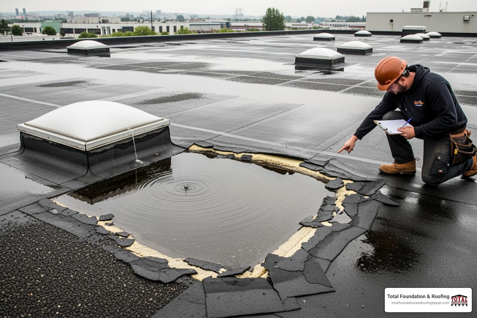 Stopping the Leak: A Commercial Guide to Roof Water Damage Repair ...